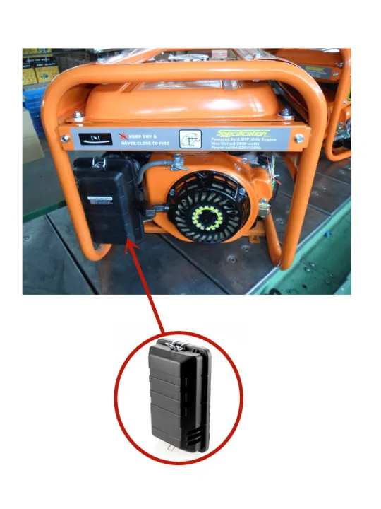 Air Cleaner Assembly For 2KW 2.5KW Gasoline Generator 168F 170F w ...