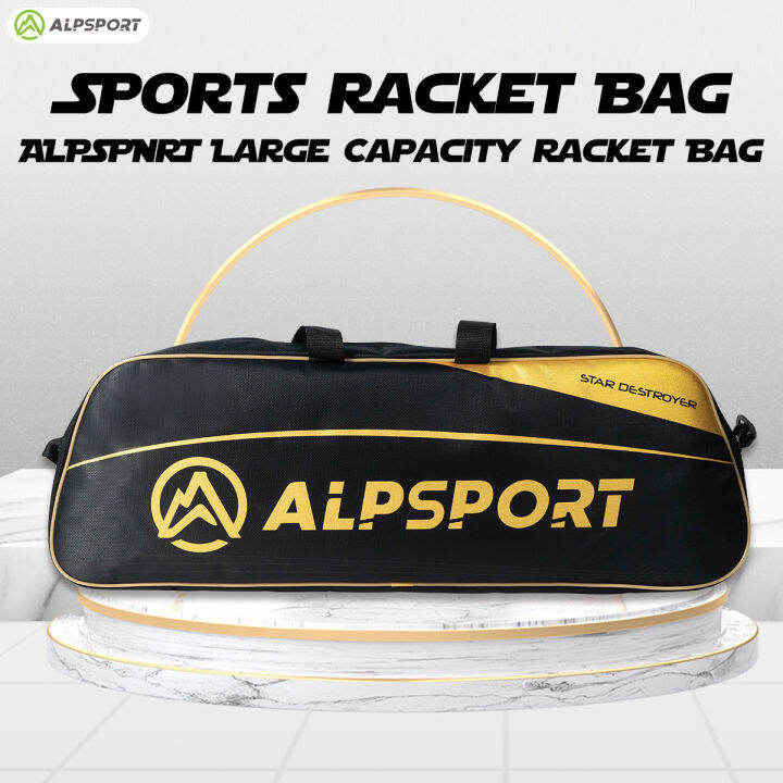 ALP badminton bag professional fashion large capacity storage shoulder ...
