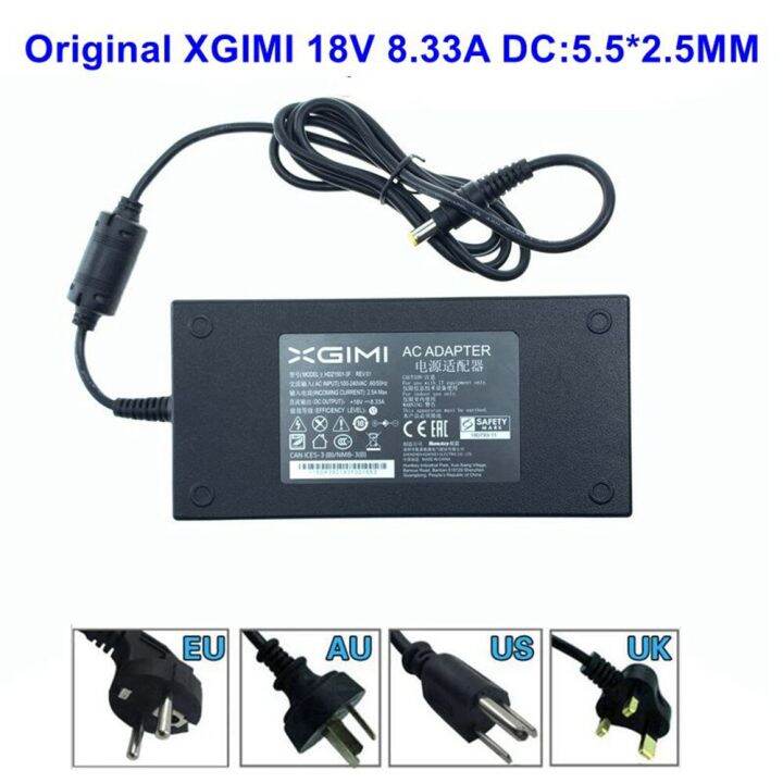 Original XGIMI 18V 8.33A 150W AC DC Adapter Charger HDZ1501-3F For ...
