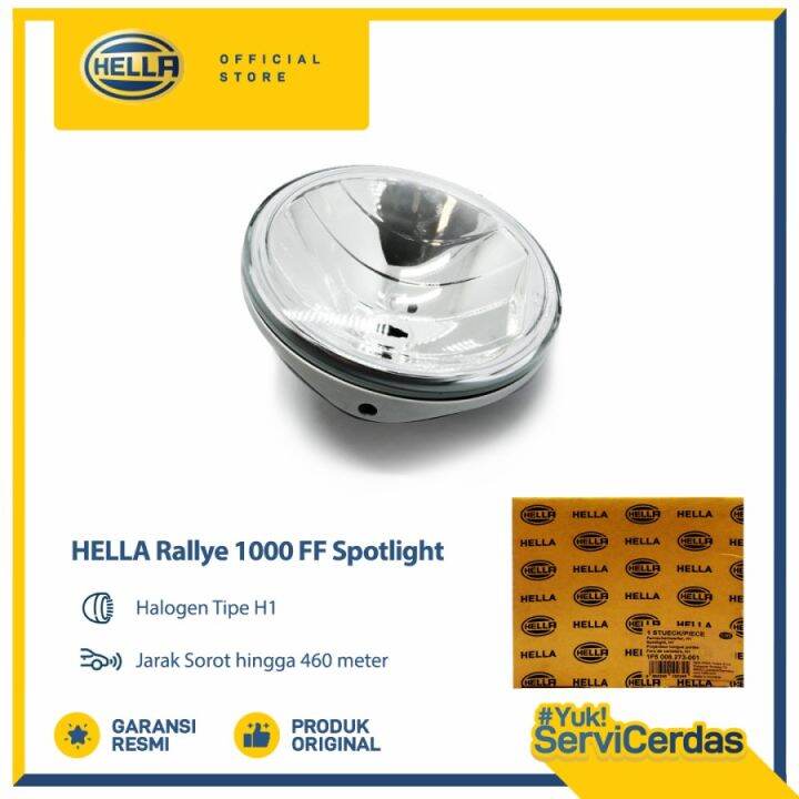 HELLA Rallye 1000 FF Spotlight - Lampu Sorot Mobil | Lazada Indonesia
