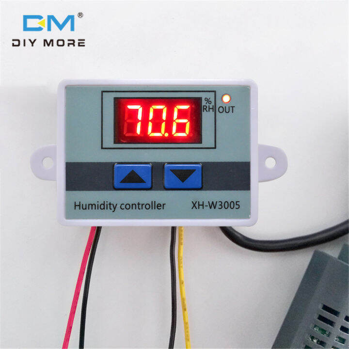 diymore XH-W3005 w3005 dc12v 24v AC110V-220V digital humidity ...