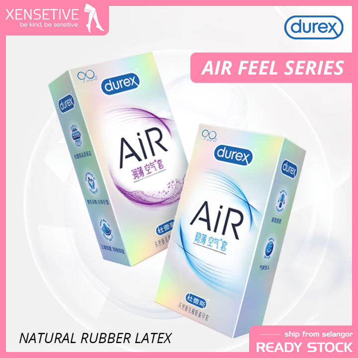 DUREX Air Feel Series Thinning Technology Flexible Freshness Super Full ...