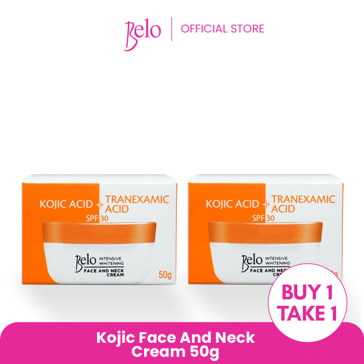 Belo Intensive Whitening Face & Neck Cream 50g BUY 1 TAKE 1 | Lazada PH