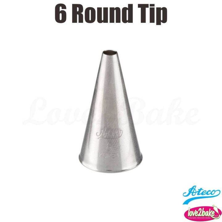 Ateco Plain Piping Tip 6 (Small) | Lazada PH