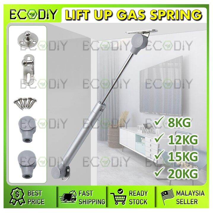 ECODIY🇲🇾 Lift Up Gas Spring Peumatic Support Hydraulic Gas Spring Lift ...