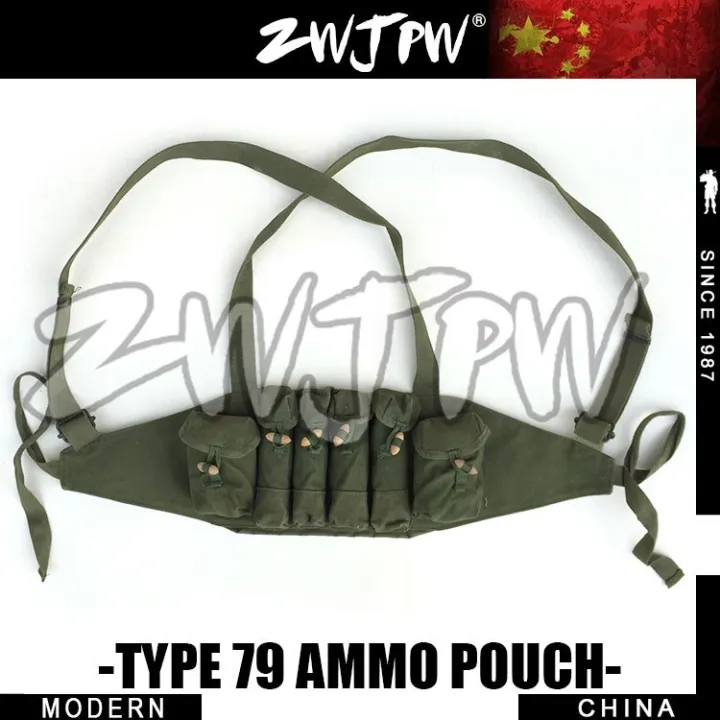 Original Surplus Chinese Army Type 79 Chest Rig Ammo Pouch Military ...
