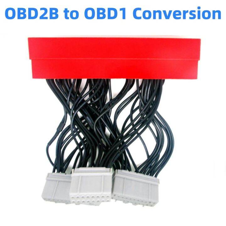 ใหม่มาถึง Obd2B Obd1 Ecu สายแปลงอะแดปเตอร์สำหรับ Honda Civic 1999-2000 ...