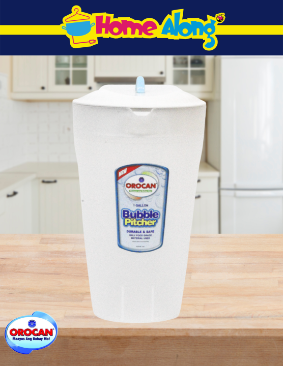 Orocan 1 Gallon Large Plastic Pitcher - White | Lazada PH