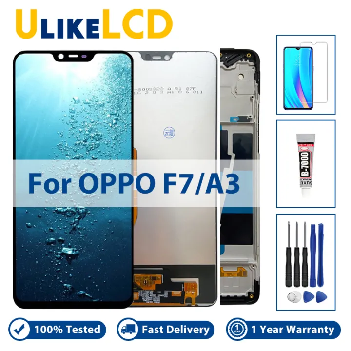 6.23'' LCD For OPPO A3 CPH1819 CPH1821 F7 LCD Display Touch Screen ...