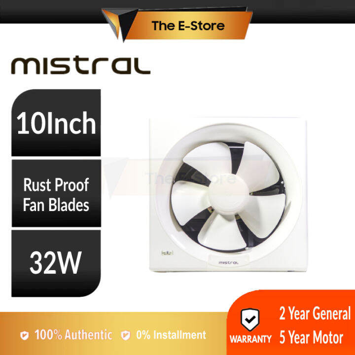 Mistral Wall Exhaust Fan (8" / 10" / 12") | MEF801 MEF101 MEF121 (Kipas Ekzos Ventilation Fan ...