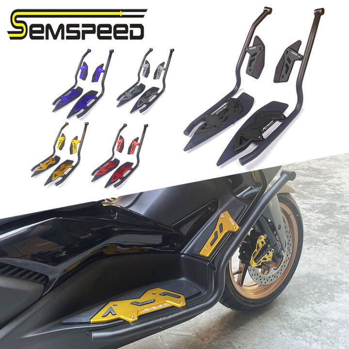 Motorcycle Front Footpegs Footrest Crash Guard Bumper Bar Anti Crash ...