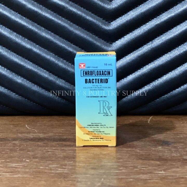 Bacterid (Enrofloxacin) 10ml | Lazada PH