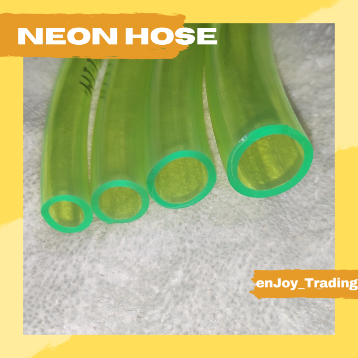 PER METER Multipurpose Extra Thick Neon Hose 1/4" 5/16" 3/8" 1/2 ...