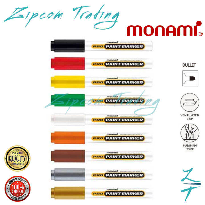 MONAMI Pro Paint Industrial Marker | Lazada