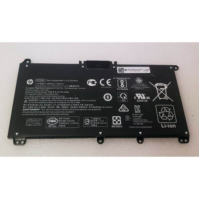 Baterai Laptop HP 14-CE0014TU 14-CE0000 HT03XL 15-CS HT03 HT03XL ...