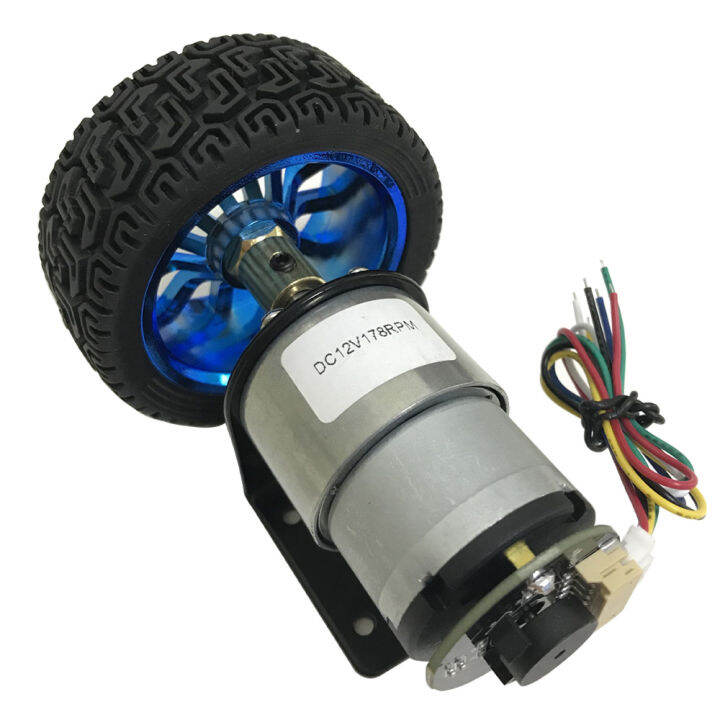 Wheel Hub Motor Kit 6V 12V DC Reduce Speed 20rpm To 1590rpm RC Motor ...