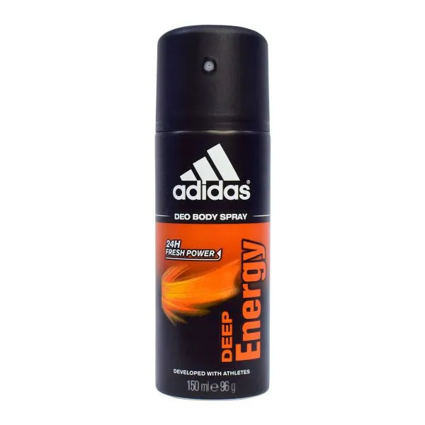 X{jAdidas DEEP ENERGY Deo Body Spray 150ml {Made in Africa} | Lazada PH