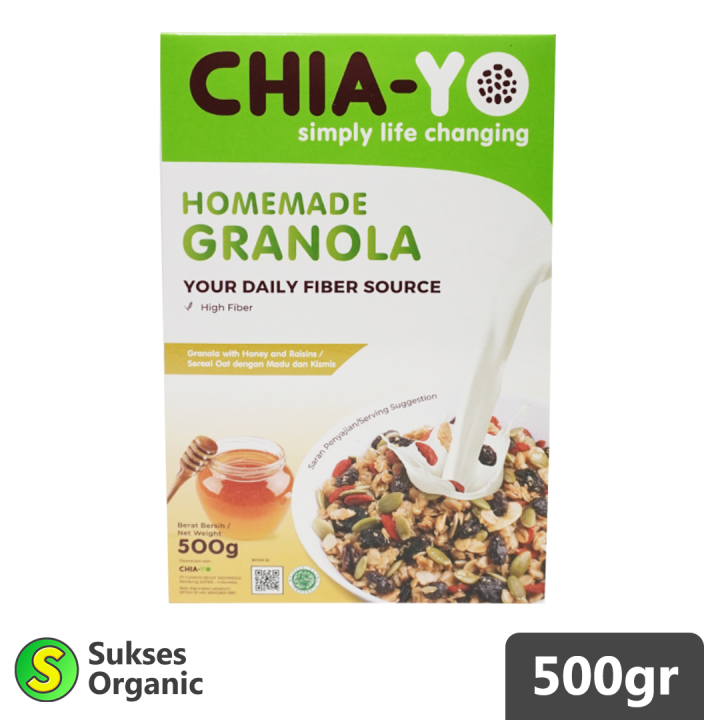 Granola ORIGINAL Chiayo BOX 500gr | Lazada Indonesia