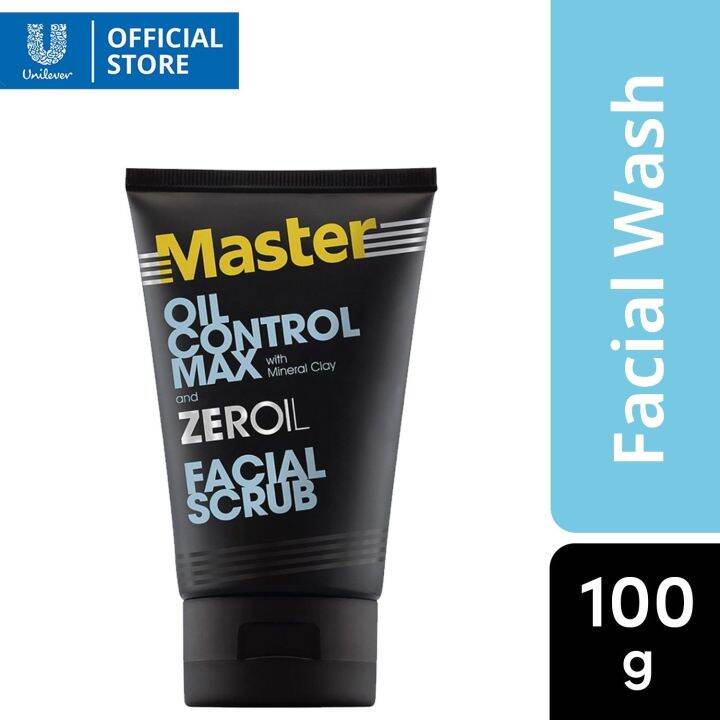 Master Facial Strub Oil Control Max 100g With Mineral Clay And Zeroil ...