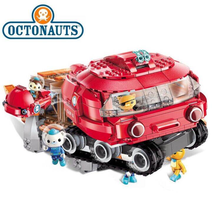 395 PCS Original Octonauts Octopod GUP-X Block Buildings Launch and ...