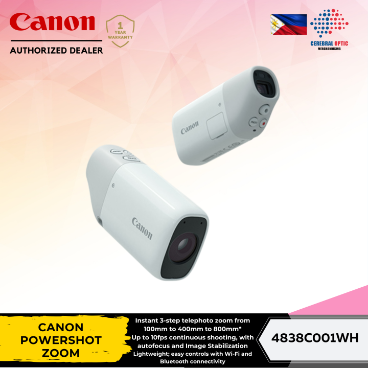 CANON POWERSHOT ZOOM - Full HD video / with up to 800mm* zoom power and ...