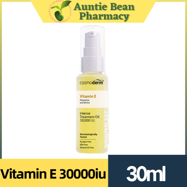 Cosmoderm Vitamin E Intense Treatment Oil 30,000 I.U. 30ml | Lazada