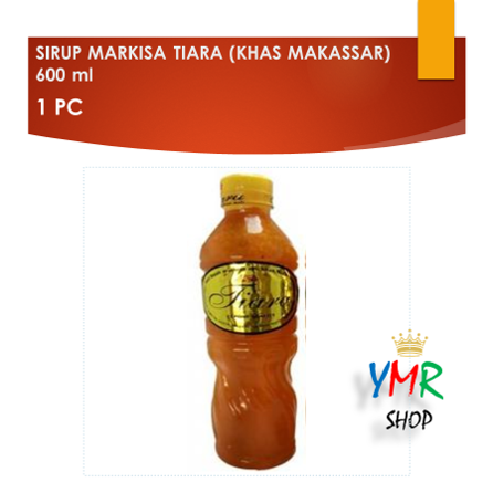 Sirup Markisa Tiara Asli Makassar Berbuli 600 ML | Lazada Indonesia