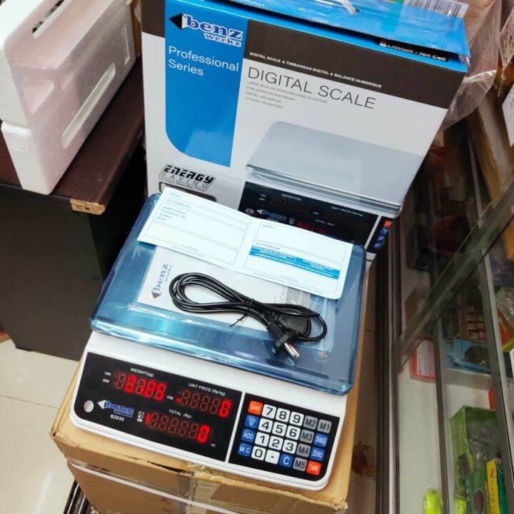 Timbangan duduk 30kg digital BENZ Digital scale 30 kg | Lazada Indonesia