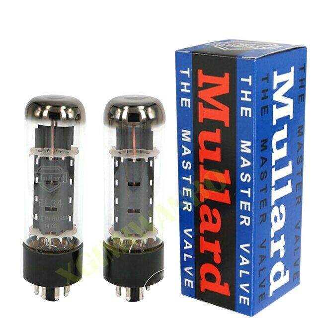 หลอดสุญญากาศ Mullard อะไหล่ EL34 6CA7 Kt77 KT90 5881 6P3P หลอดอิเล็กตรอนทดสอบและจับคู่ถูกใช้ ...