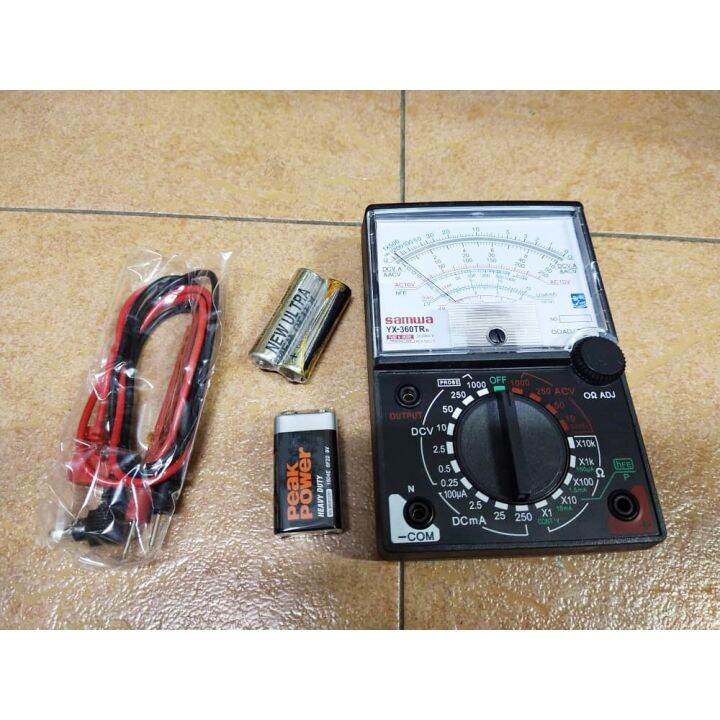 MY WholeSale SANWHA YX360 BATTERY MULTITESTER VOLTAGE ELECTRIC FUSE ...