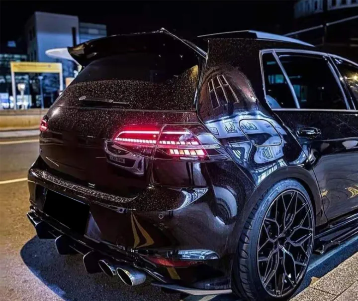 Car Spoiler Roof Tail Wing Spoiler Diffuser For Volkswagen Golf MK6 ...