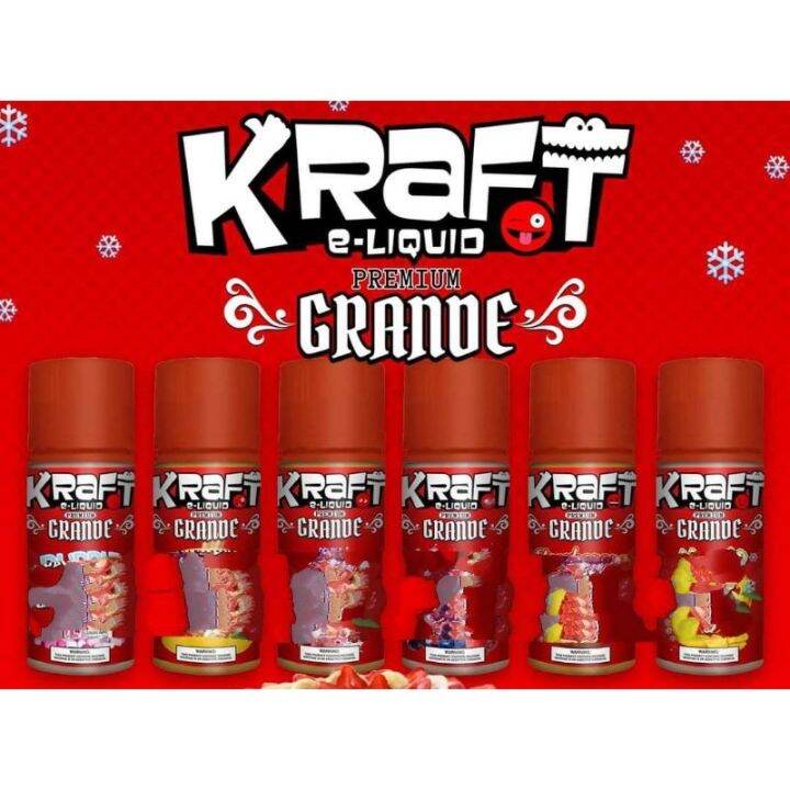 VAPE Kraft Grande Eliquid / Premium E Juice | Lazada PH