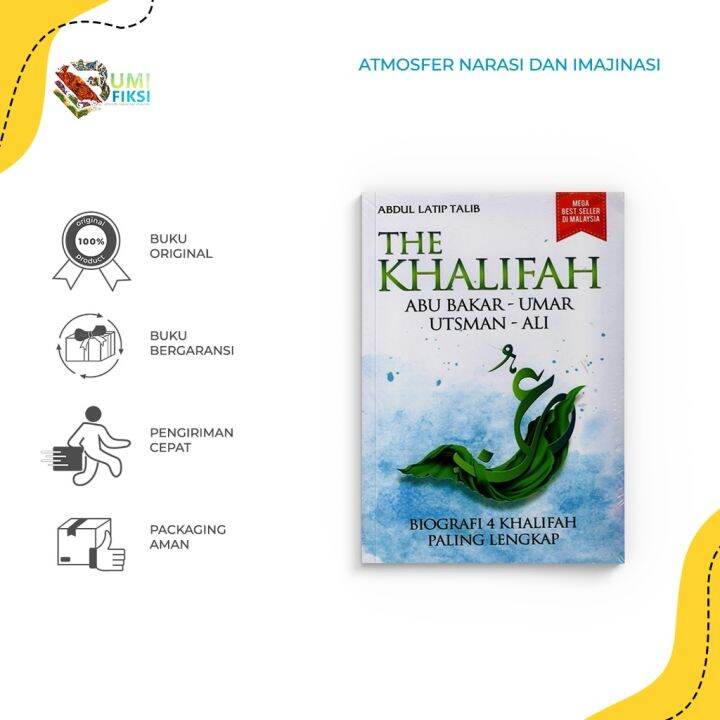 Buku The Khalifah Biografi 4 Khalifah Paling Lengkap - Bumi Fiksi ...