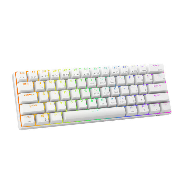 Royal Kludge RK61 Mini Gaming RGB Dual Mode Wireless Bluetooth RK 61 60 ...