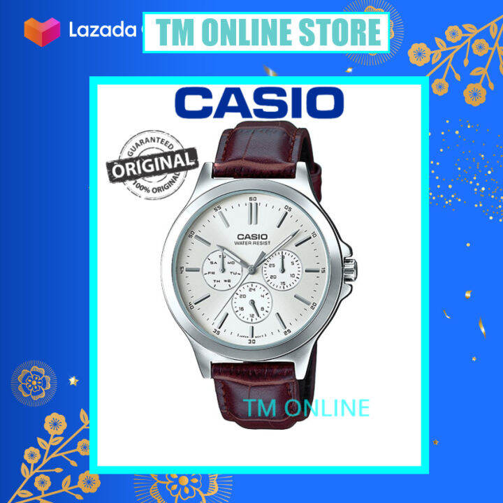MTP-V300L-7A CASIO STANDARD MEN MULTIHAND WATCH | Lazada