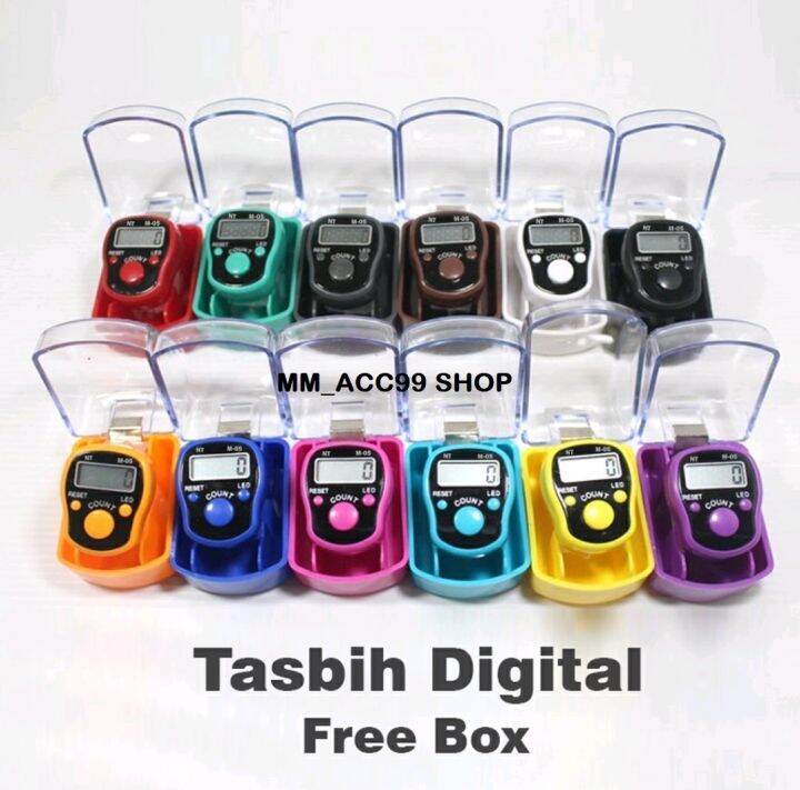 Tasbih Digital Penghitung Dzikir LED Tasbih Digital LED Tasbih Mini ...