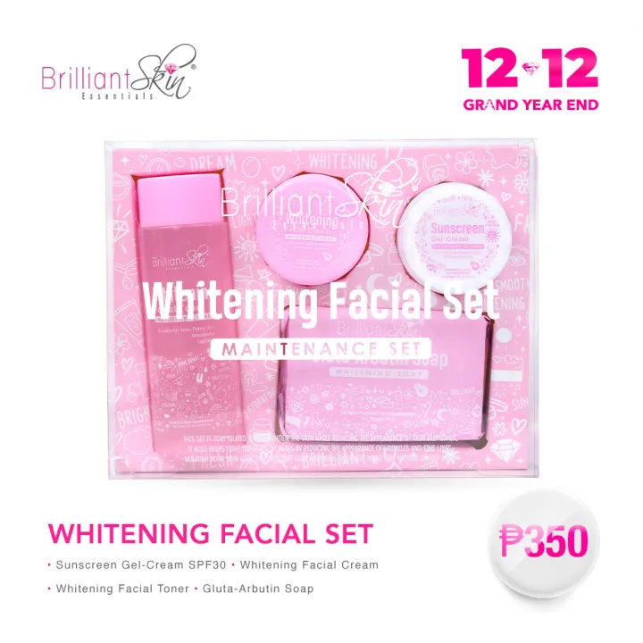 BRILLIANT WHITENING FACIAL SET (NEW) | Lazada PH