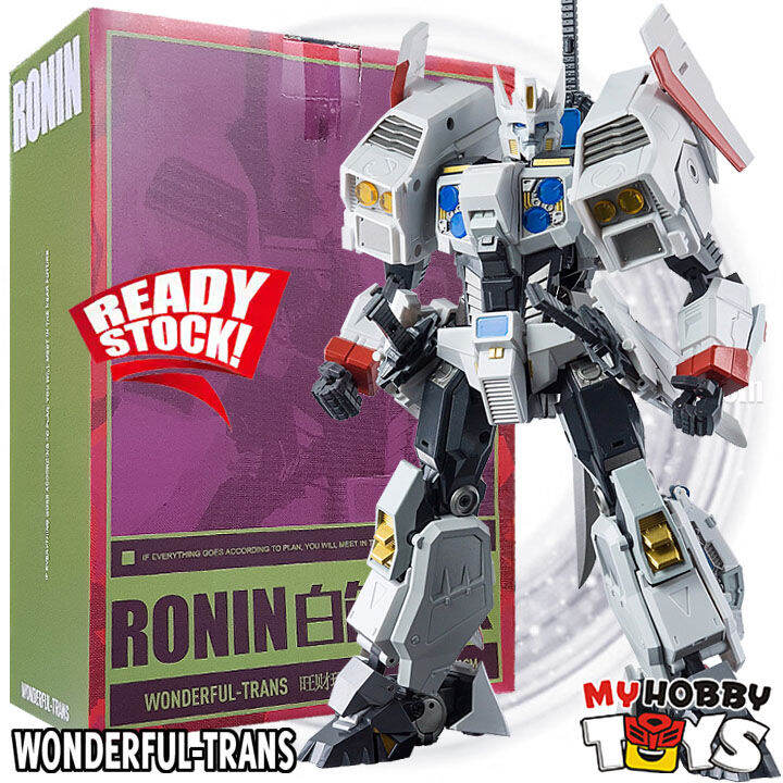 Wonderful-Trans Transformable Robot - WT01 White Ronin ( IDW Comic Drift ) WT-01 | Lazada