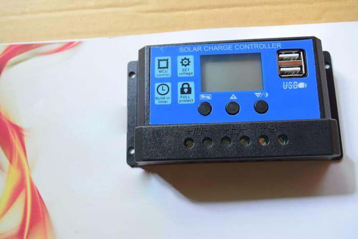 Solar controller 20A pwm battery controller kontroller 20A solar panel ...