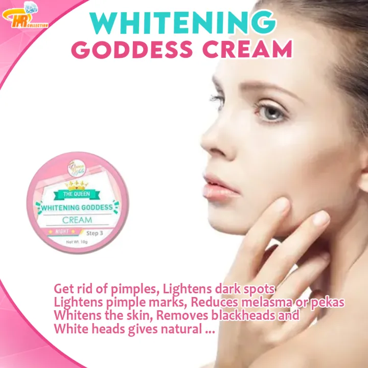 Queen White Whitening Goddess Cream Whitening, Moisturizing, Anti-Aging ...