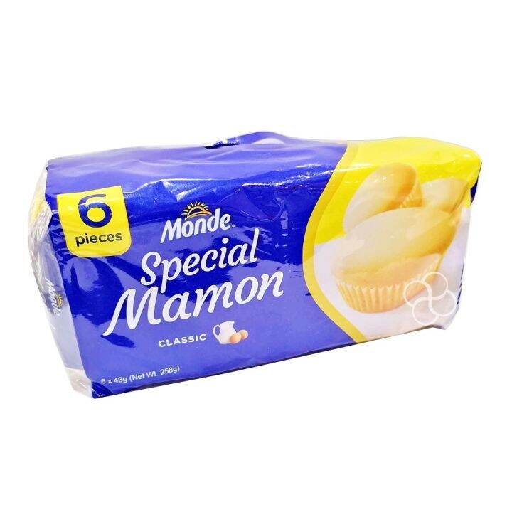 Monde Classic Special Mamon 6 x 43g | Lazada PH