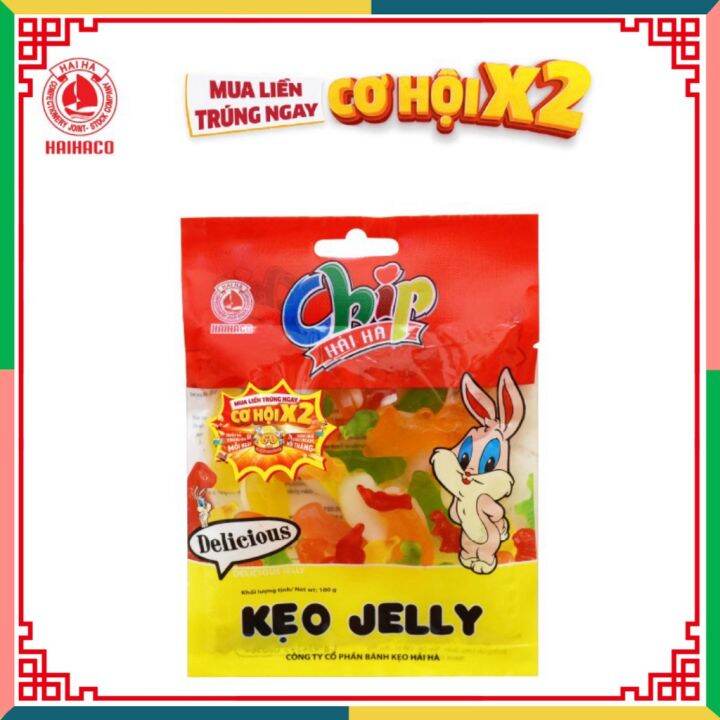 Kẹo Dẻo Chip Chip Jelly Hải Hà (Túi 100 Gram) ( Đại lý Ngọc Toản ...