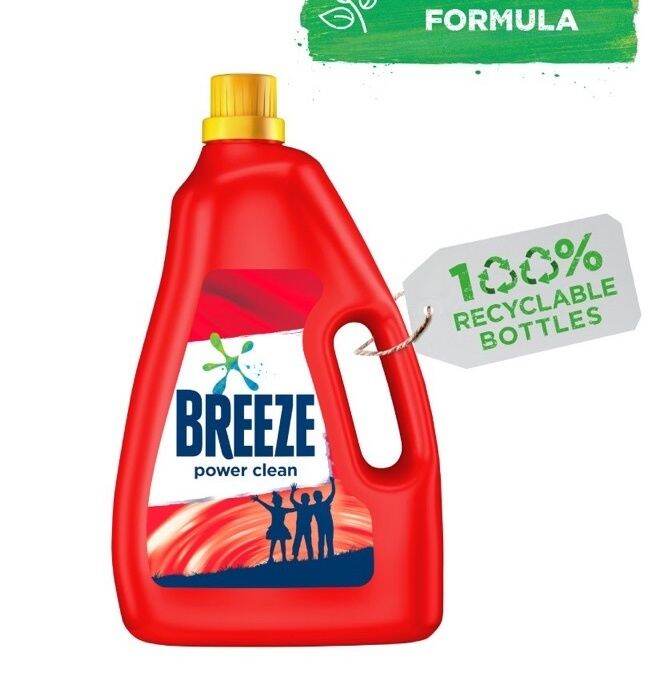 Breeze Detergent Liquid Power Clean (3.8kg)/Breeze 3in1 Capsule ...