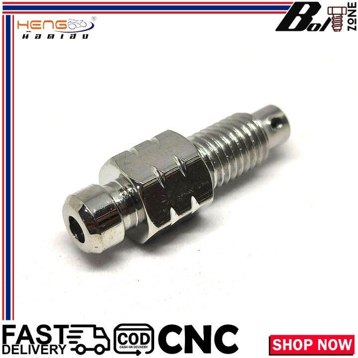 HENG STAINLESS CALIPER BLEEDER 1.0 YAMAHA / 1.25 HONDA / DISC BRAKE ...
