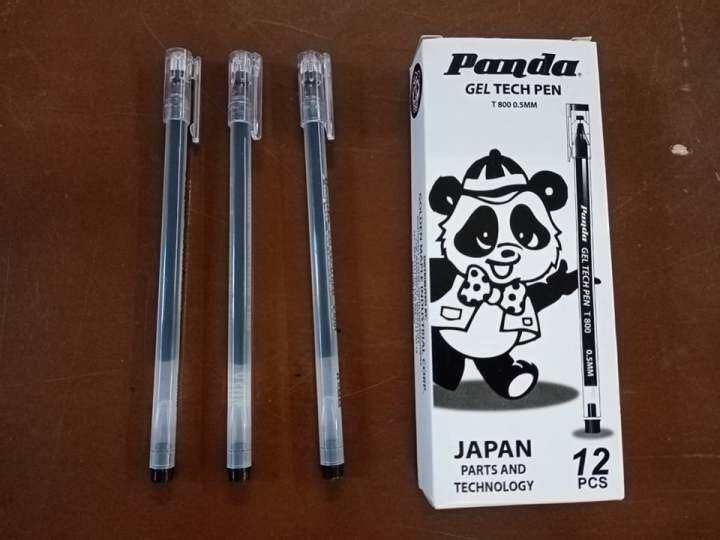 PANDA GEL TECH PEN 0.5mm (1 Doz) | Lazada PH