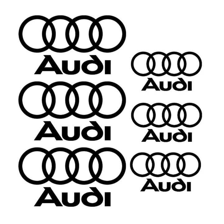 Audi Brake Caliper High Temp Decal Vinyl Sticker Automotive Quattro RS ...