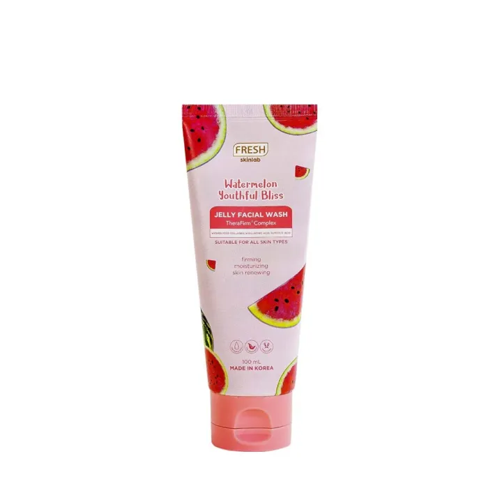 Fresh Skinlab Watermelon Youthful Bliss Jelly Facial Wash 100 mL ...