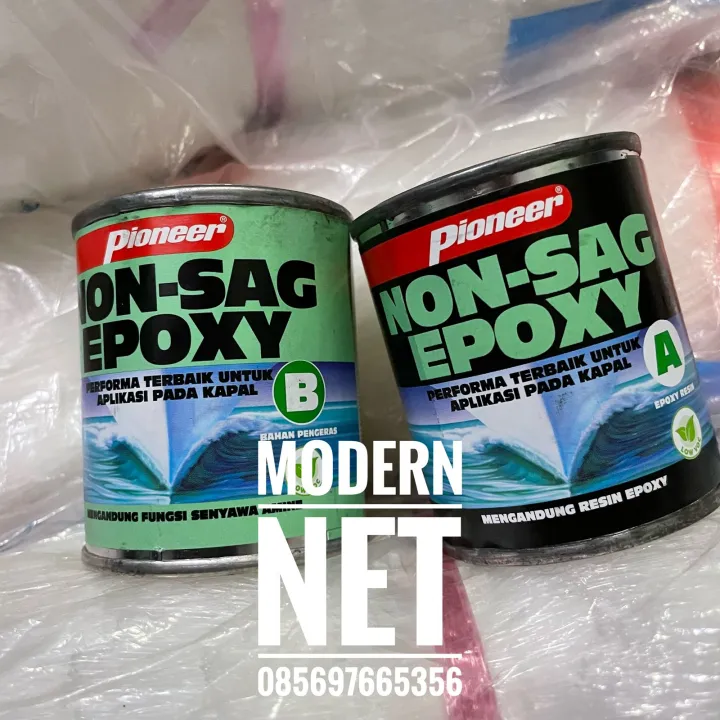 Pioneer Lem Epoxy NON SAG 395+400gram / LEM SERBAGUNA (2 Komponen ...