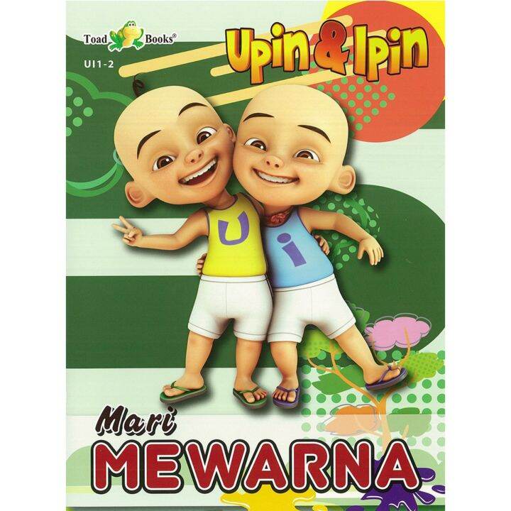 UPIN IPIN 1 MARI MEWARNA - SERIES 2 – Kids Colouring Book – Buku ...