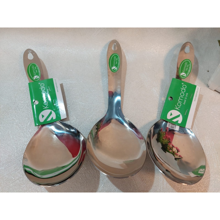 Sendok Stainless Steel Sendok Jumbo Sendok Nasi Stainless Komodo ...